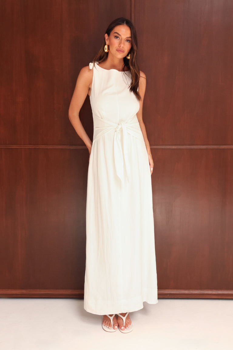 Siena Maxi Dress | White
